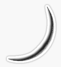 Crescent Moon: Stickers | Redbubble