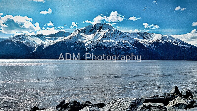 "Beautiful Mountain View in Alaska" by ADM Photography | Redbubble