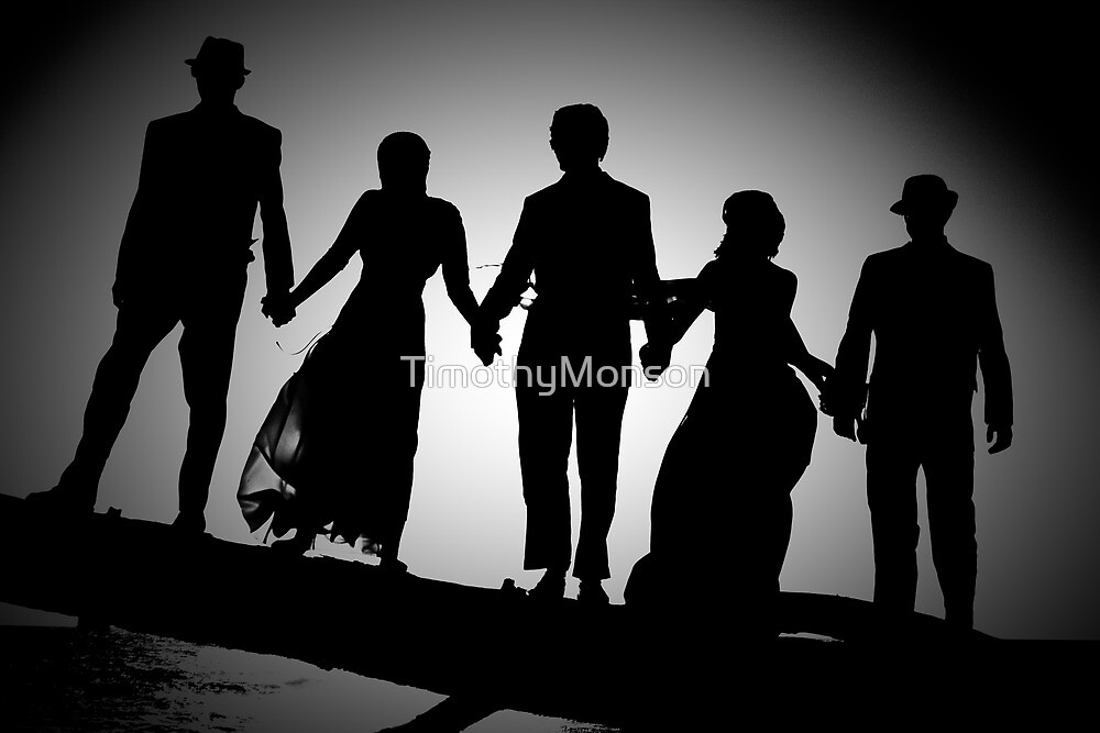 "A Silhouette of Unity" by TimothyMonson | Redbubble