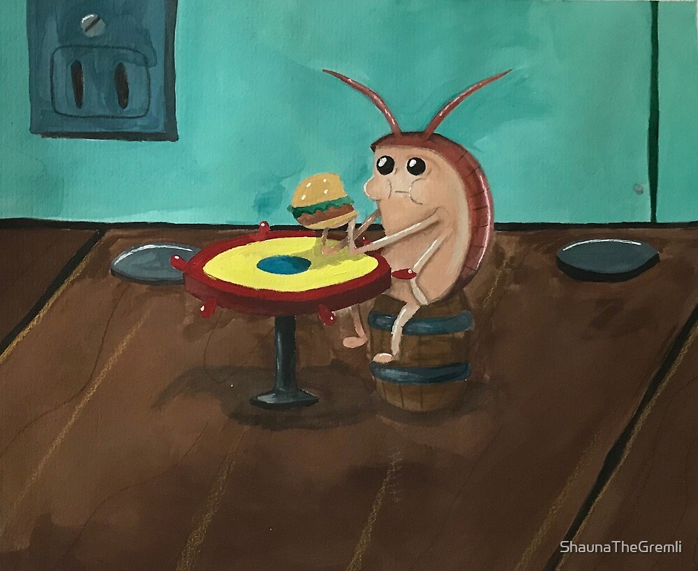 "Spongebob Bug" by ShaunaTheGremli | Redbubble
