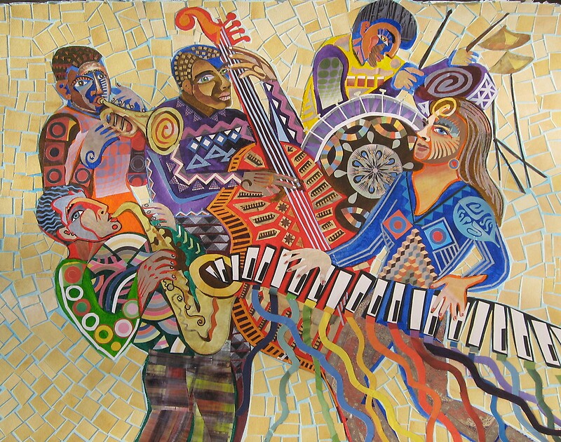 "Quintet" by Sally Sargent | Redbubble