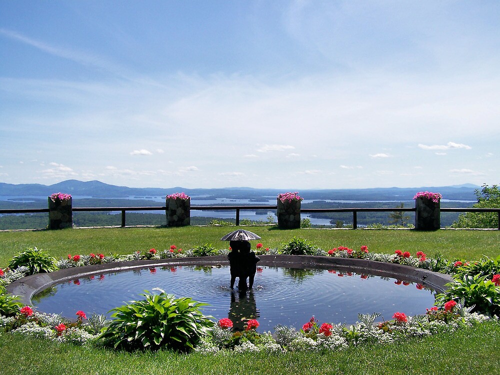 "Castle in the Clouds- Meridith, NH" by Beth Brightman | Redbubble