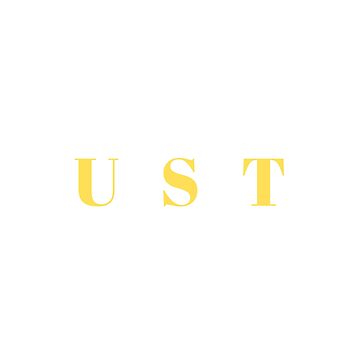"UST University of Santo Tomas Yellow" Sticker for Sale by angelmalfoy ...