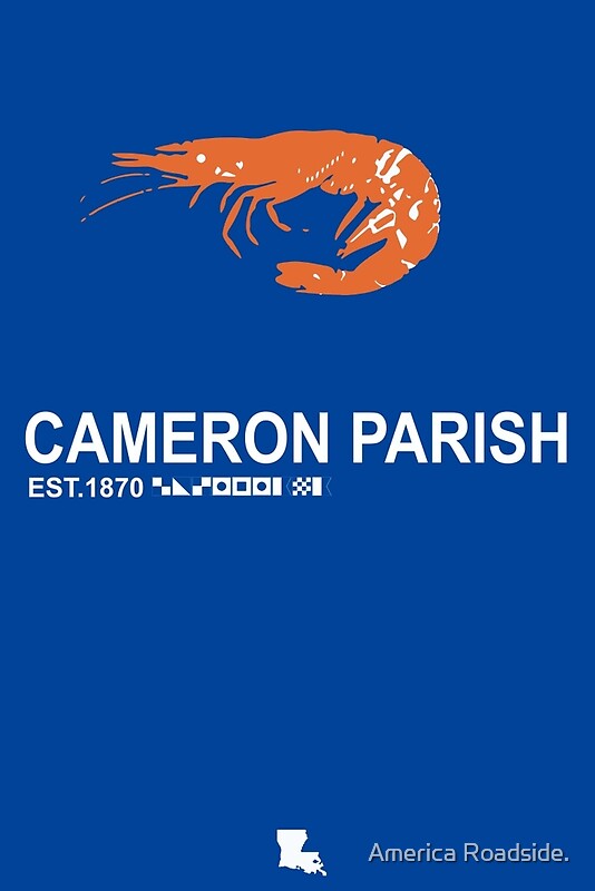 "Cameron Parish - Louisiana." by America Roadside. | Redbubble