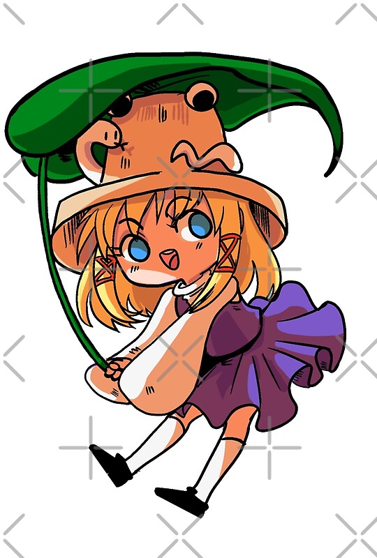 "frog yokai girl" by chilensisboy | Redbubble