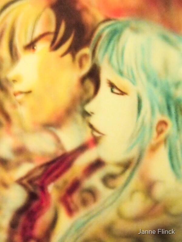 "Anime airbrush art" by Janne Flinck | Redbubble