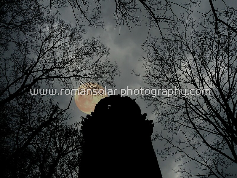 "medieval full moon" by www.romansolar photography.com | Redbubble