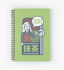 Matcha Pun Spiral Notebooks | Redbubble