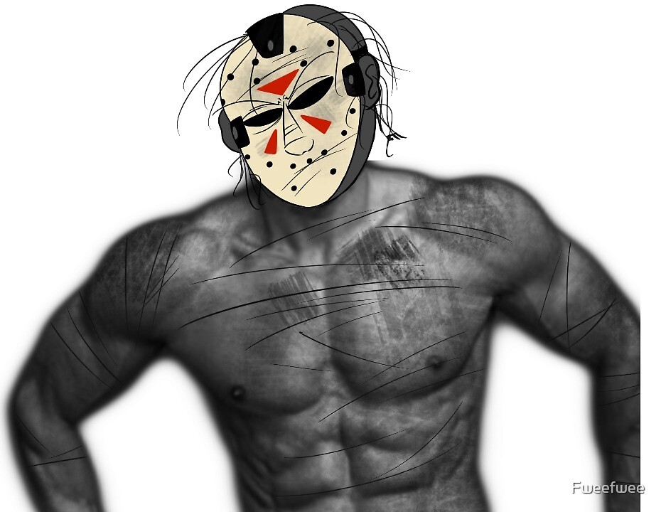 "Buff Jason Voorhees" by Fweefwee | Redbubble