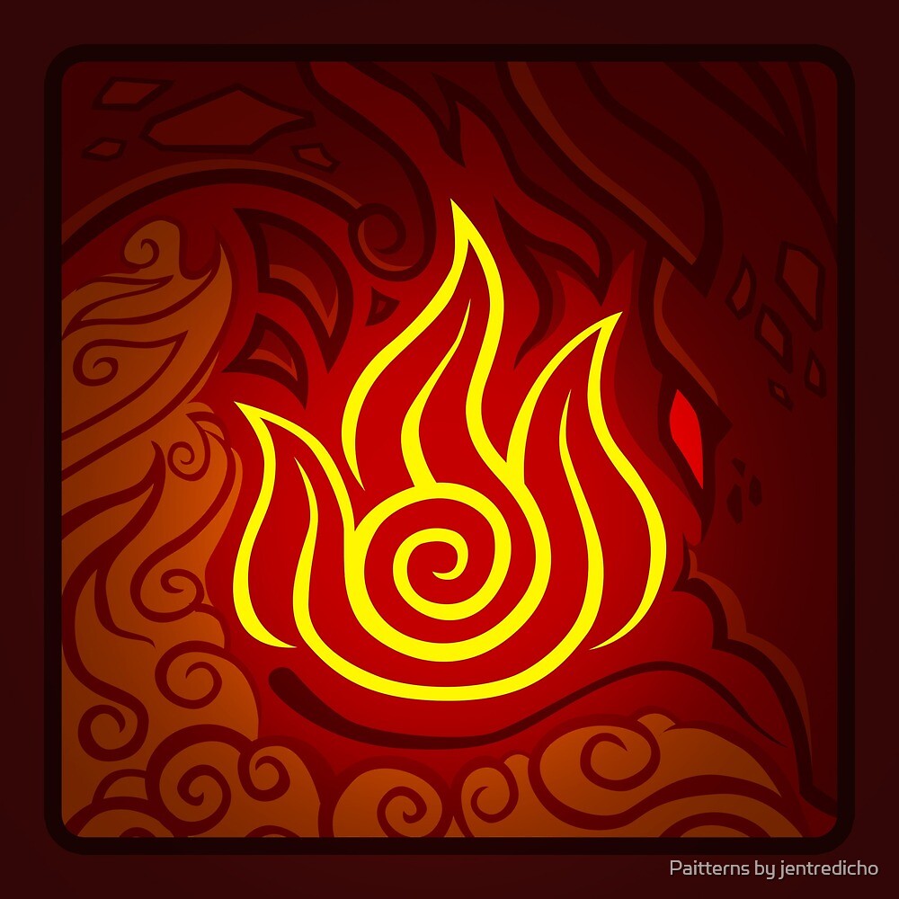 "Fire Nation Emblem/Insignia" by jentredicho | Redbubble