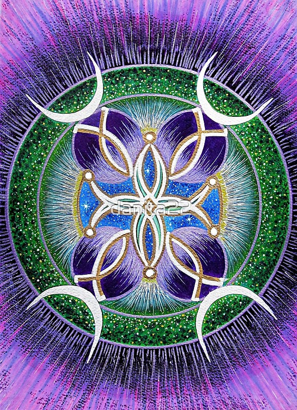 "Mandala : Wisdom’s Reflection" by danita22 | Redbubble
