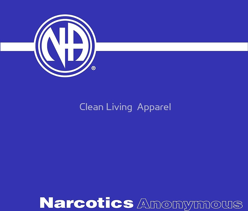 "NA Basic Text Book Narcotics Anonymous Gift " by Clean Living Apparel ...