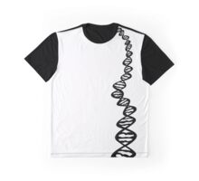 "DNA strand - black" by the vexed muddler | Redbubble