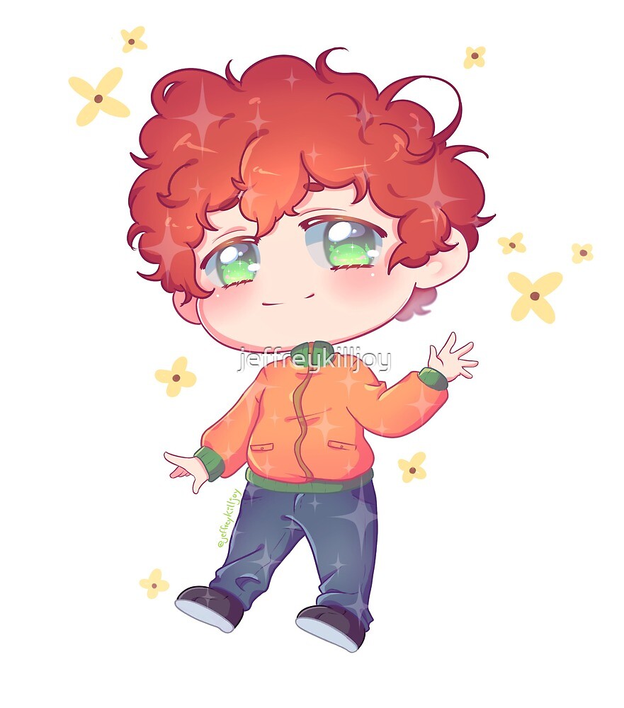 "South Park Kyle Broflovski (chibi/no hat)" by jeffreykilljoy | Redbubble