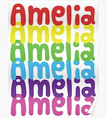 Amelia Name: Posters | Redbubble