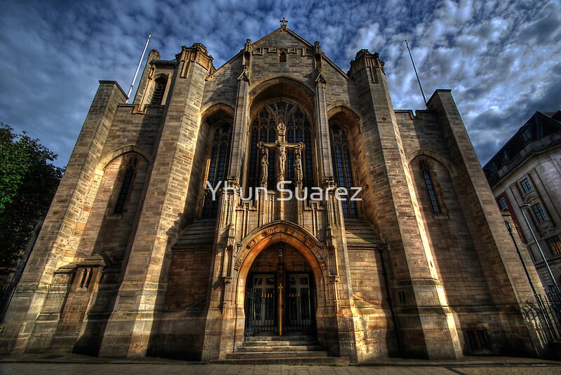 "Leeds Cathedral" by Yhun Suarez | Redbubble