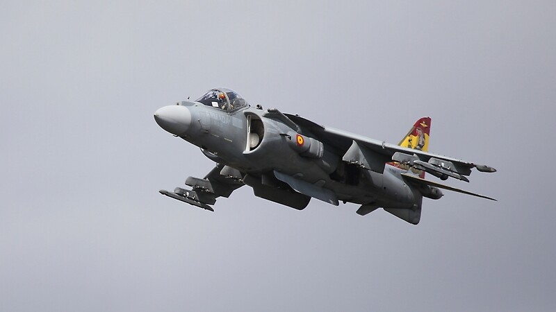"Spanish AV8B Harrier at RIAT 2019" by PhilEAF92 | Redbubble