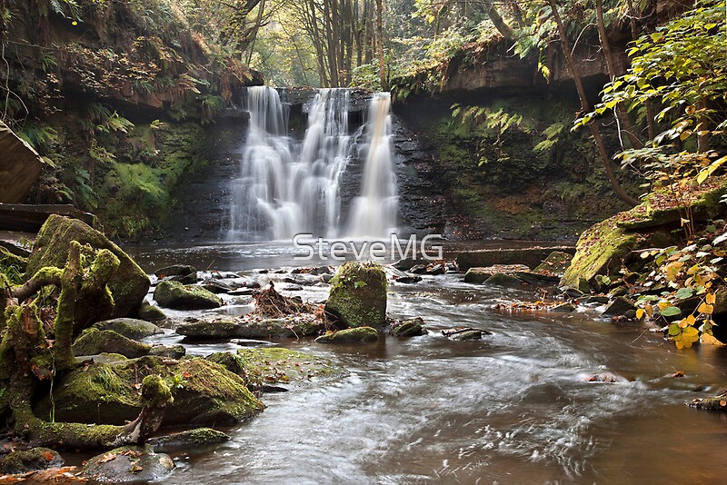 "Goit Stock Falls" by SteveMG | Redbubble