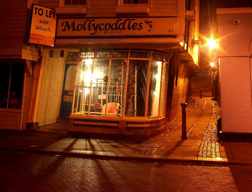 "44 High Street Rochester and Two Post Alley" by Dave Godden | Redbubble