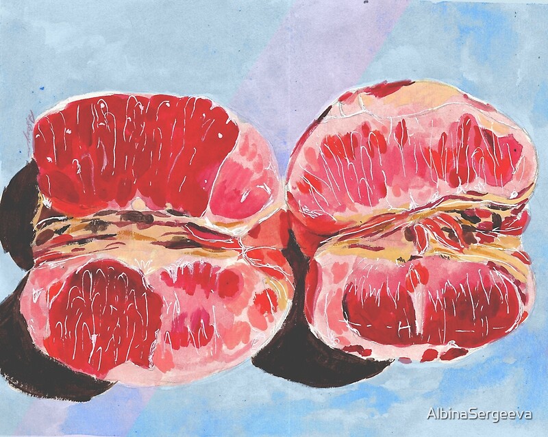 "BLOOD ORANGES" by AlbinaSergeeva | Redbubble