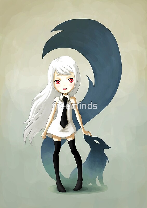 "Fox Daemon" by freeminds | Redbubble