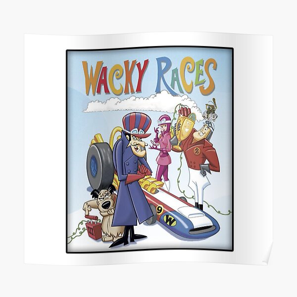 Wacky Races Posters | Redbubble