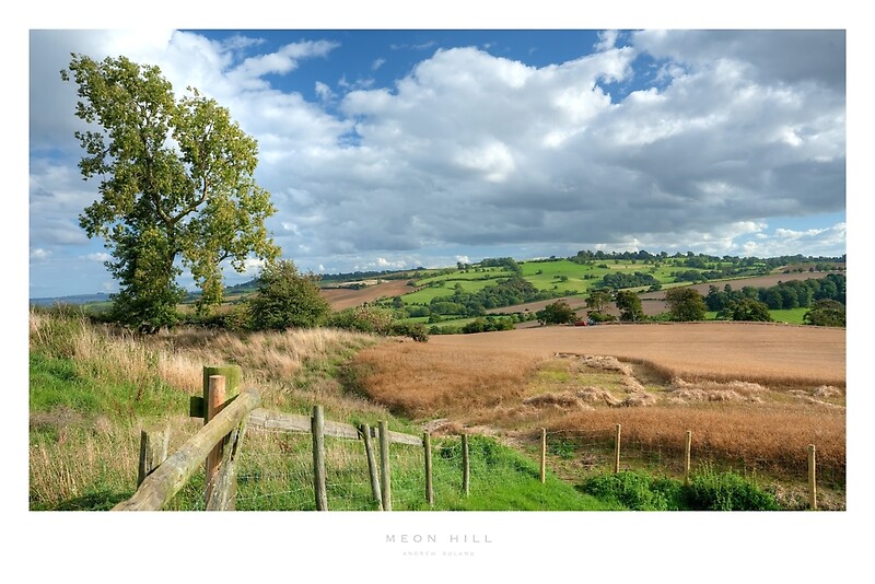 "Meon Hill, Gloucestershire" by Andrew Roland | Redbubble