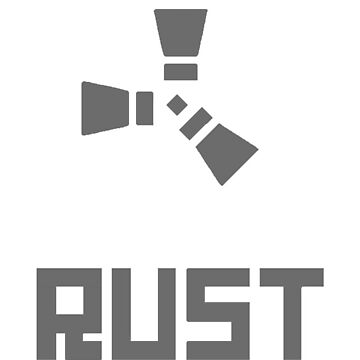 "Rust Game (black and grey)" Essential T-Shirt for Sale by Dubbleu ...