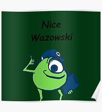 Mike Wazowski Posters | Redbubble