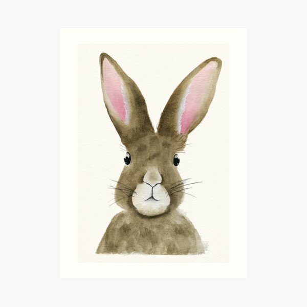 Mr Bunny Rabbit Art Prints | Redbubble
