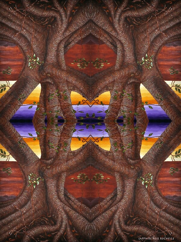 "The Great Tree of Life TRANSFORMER" by SapphireRRArt | Redbubble
