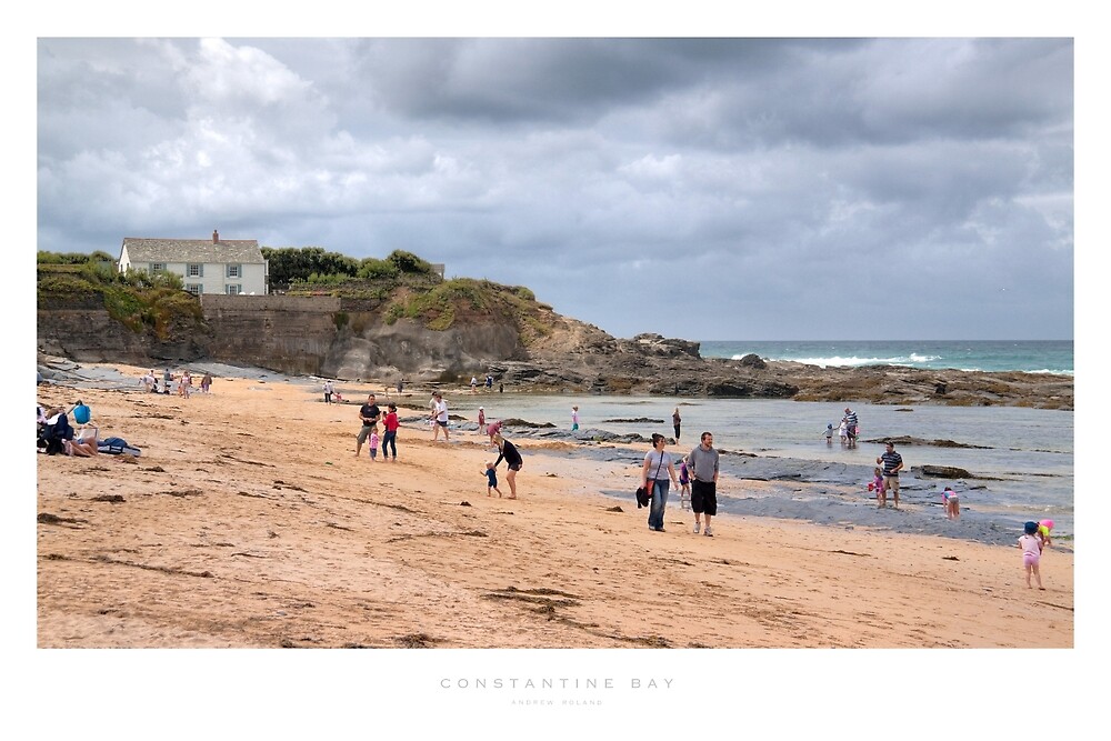 "Constantine Bay, Cornwall" by Andrew Roland | Redbubble