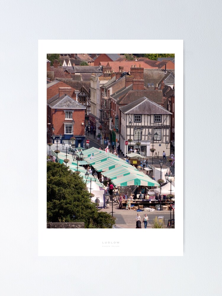 "Ludlow, Shropshire" Poster by andrewroland | Redbubble