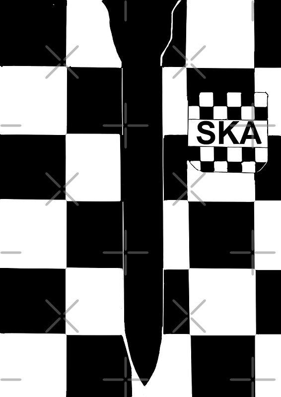 "Ska- Chequered design" by Christopher Geary | Redbubble