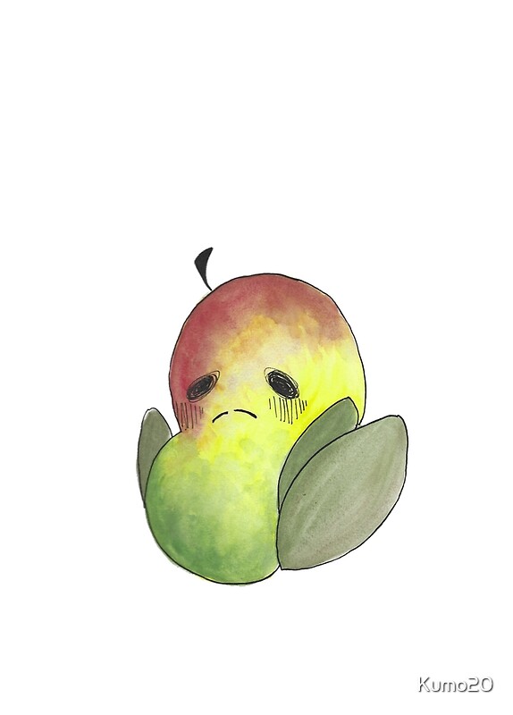 "Sad Mango" by Kumo20 | Redbubble