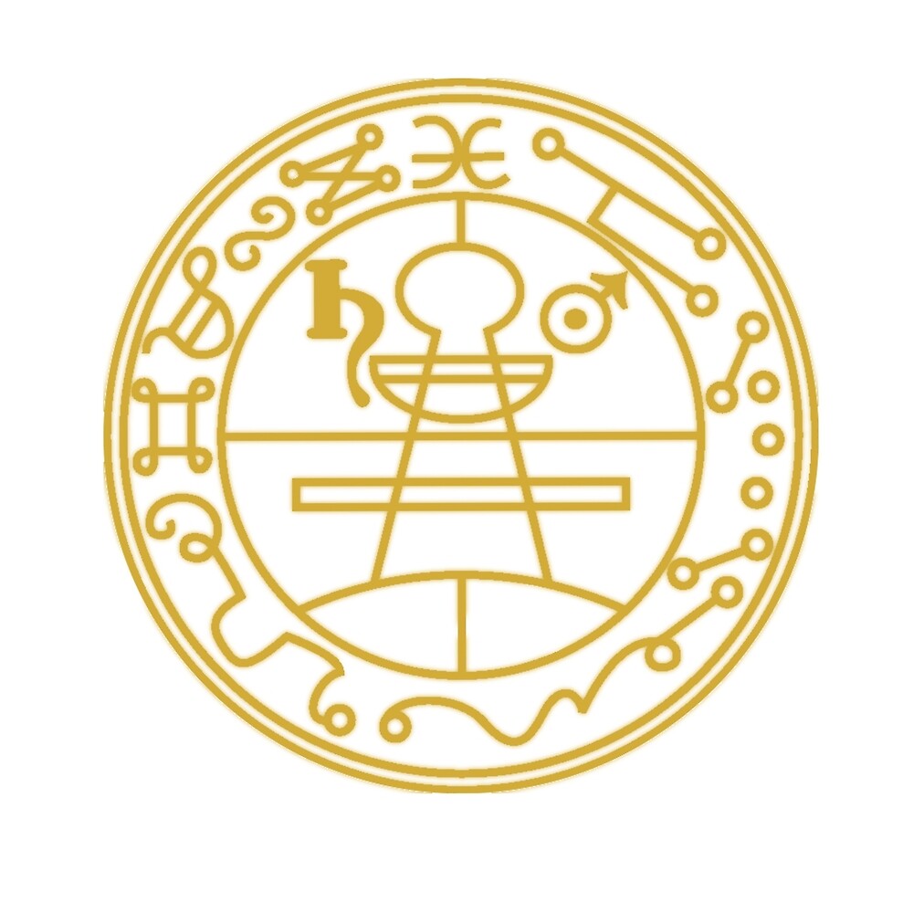 "Seal of Solomon - Gold" by RavenBohique | Redbubble