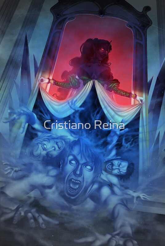"The nightmares queen" by Cristiano Reina | Redbubble