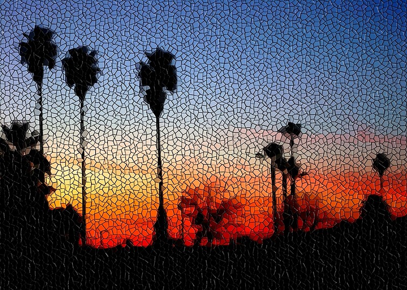 "Sunset Mosaic" by csouzas | Redbubble