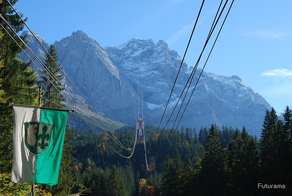 "Zugspitze cable-car, Garmisch-Partenkirchen, Bavaria" by Futurama ...