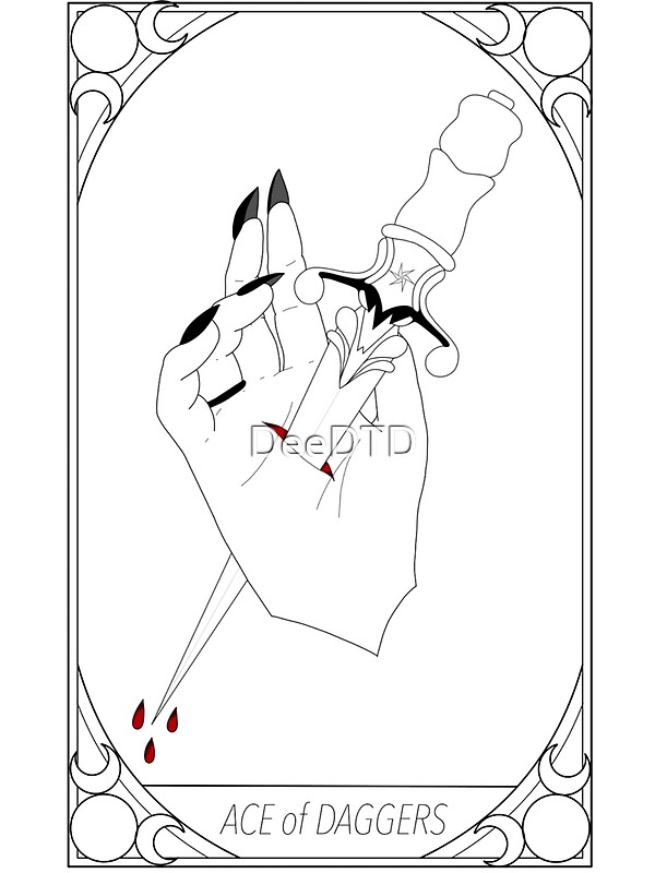 "Ace Of Daggers" by DeeDTD | Redbubble