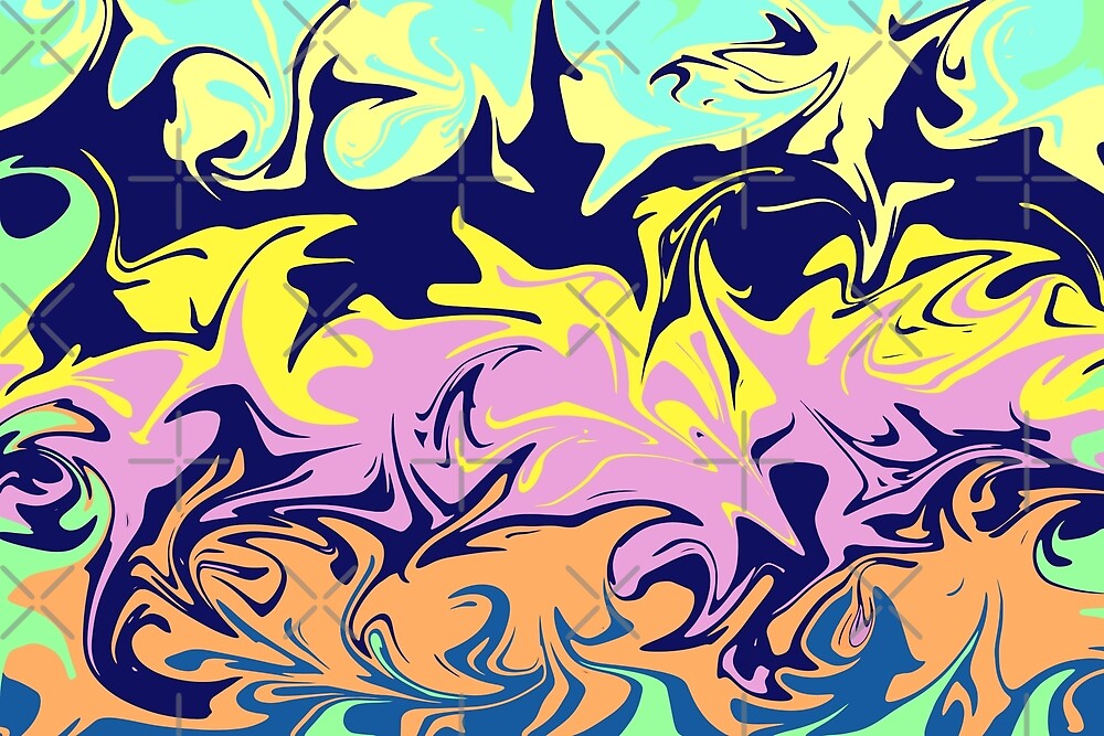 "Colorful storm design" by KINKDesign | Redbubble