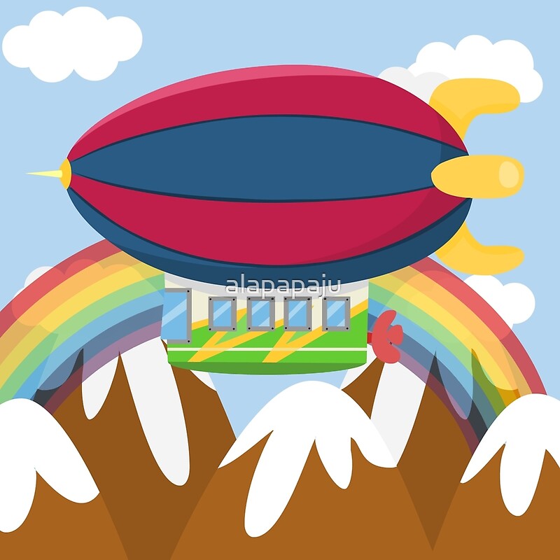 "ZEPPELIN (AERIAL VEHICLE)" by alapapaju | Redbubble