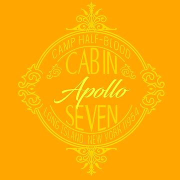 "Apollo Cabin 7" Sticker for Sale by Emma1706 | Redbubble