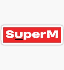 Super M Logo Stickers | Redbubble