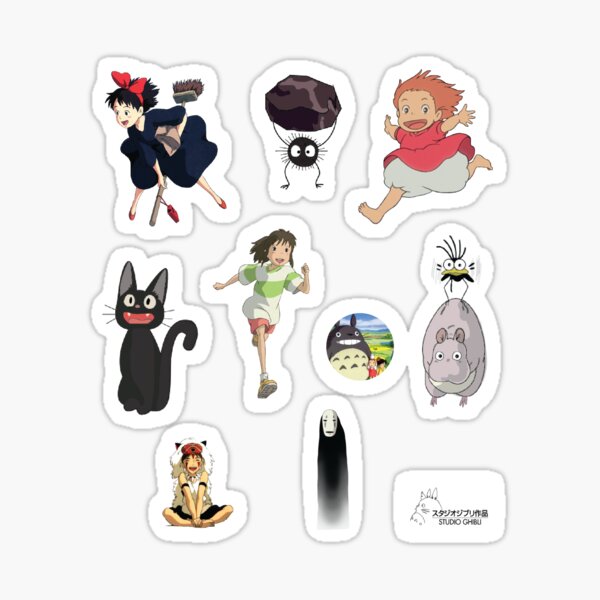 Ghibli Stickers | Redbubble