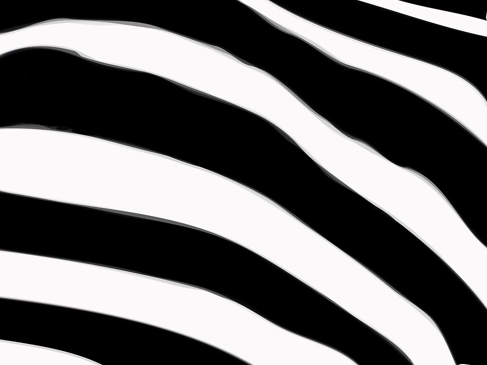 "Zebra Stripes Minimal Abstract Art" by Vicky Brago-Mitchell® | Redbubble