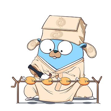 "Golang Gopher Go Chicken" Essential T-Shirt for Sale by clgtart ...