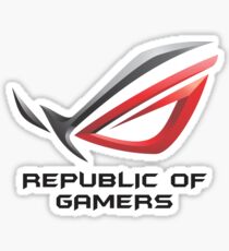 Rog Stickers | Redbubble