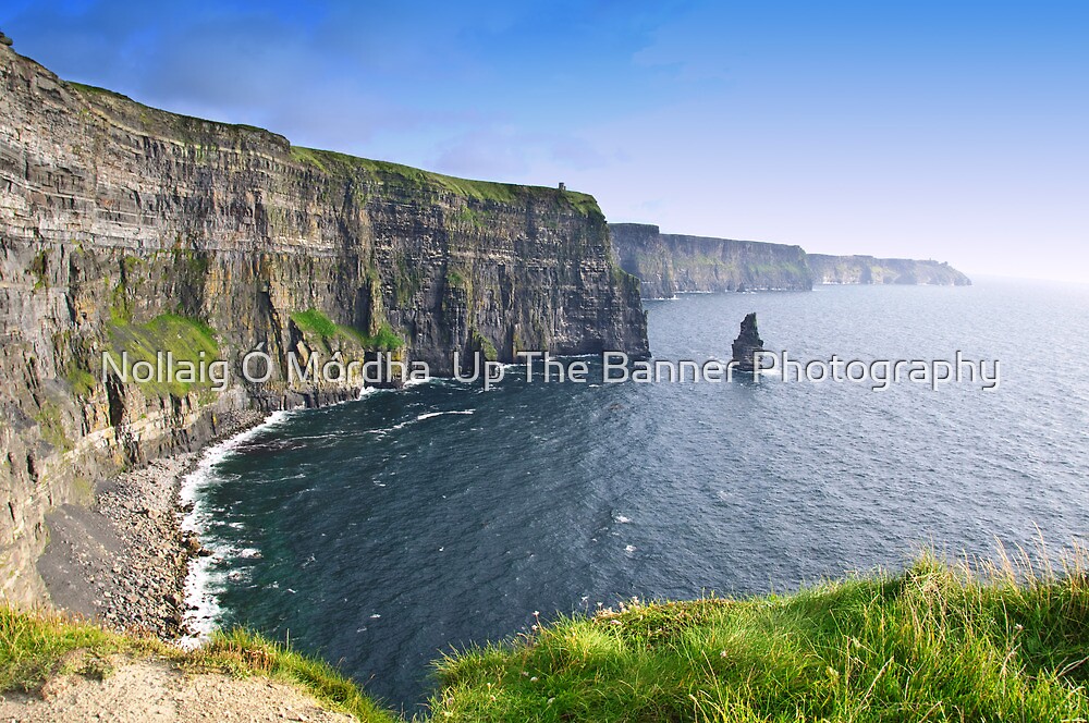 "cliffs of moher, county clare, ireland" by Noel Moore Up The Banner ...