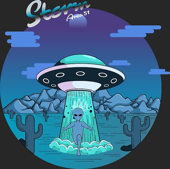 "Alien Storm" Poster by Type40Design | Redbubble